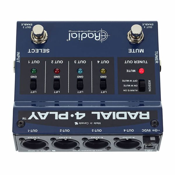 Radial Engineering 4Play – MODRMXTECHNOSHOP