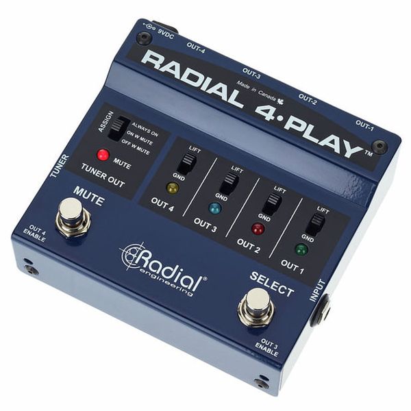 Radial Engineering 4Play – MODRMXTECHNOSHOP